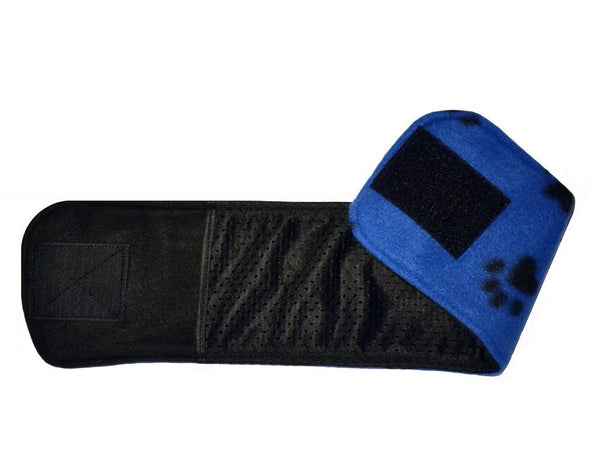 Cuddle Bands Belly Band for Male Dogs - Blue Paw Print
